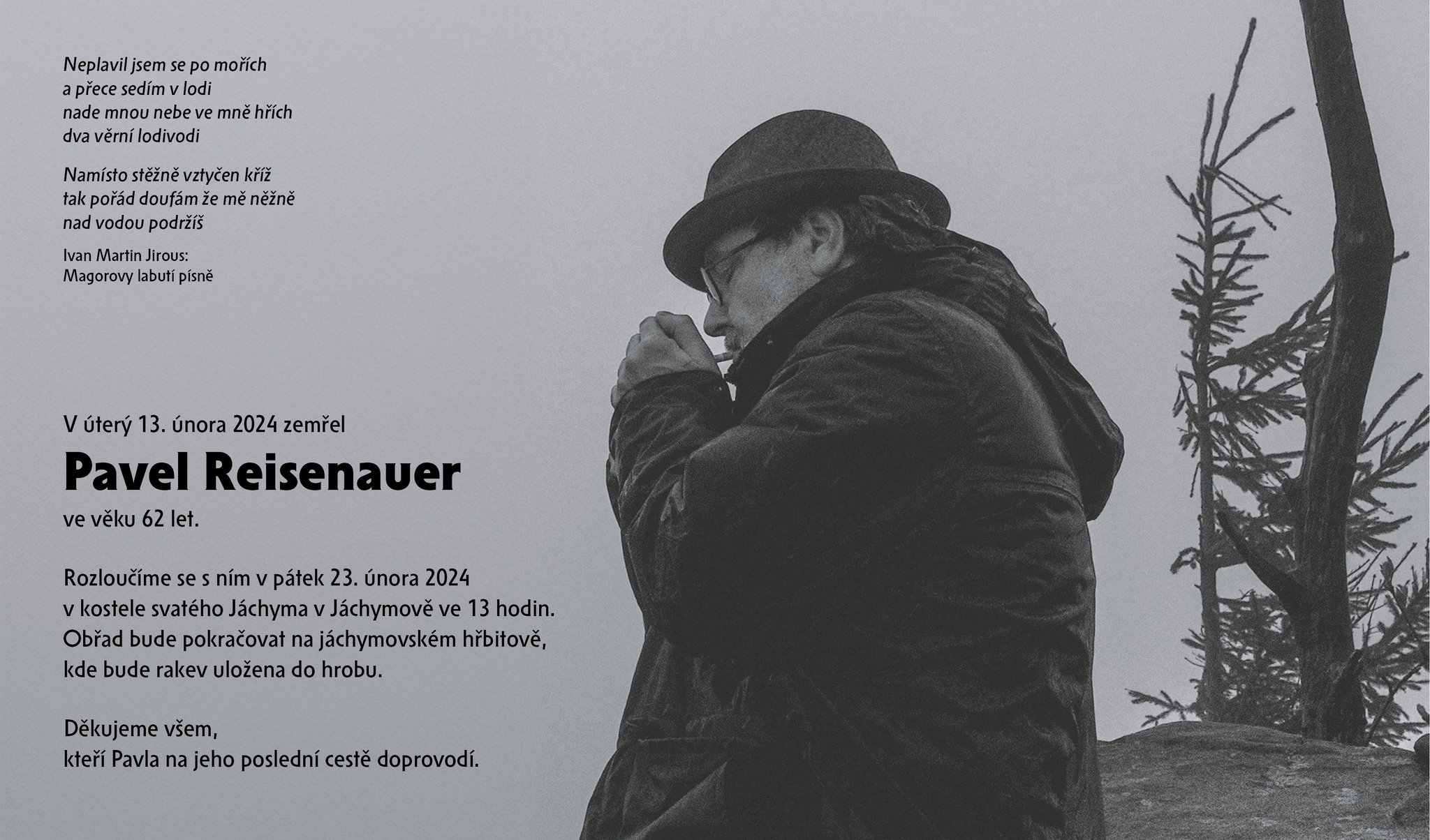 Za Pavlem Reisenauerem • RESPEKT