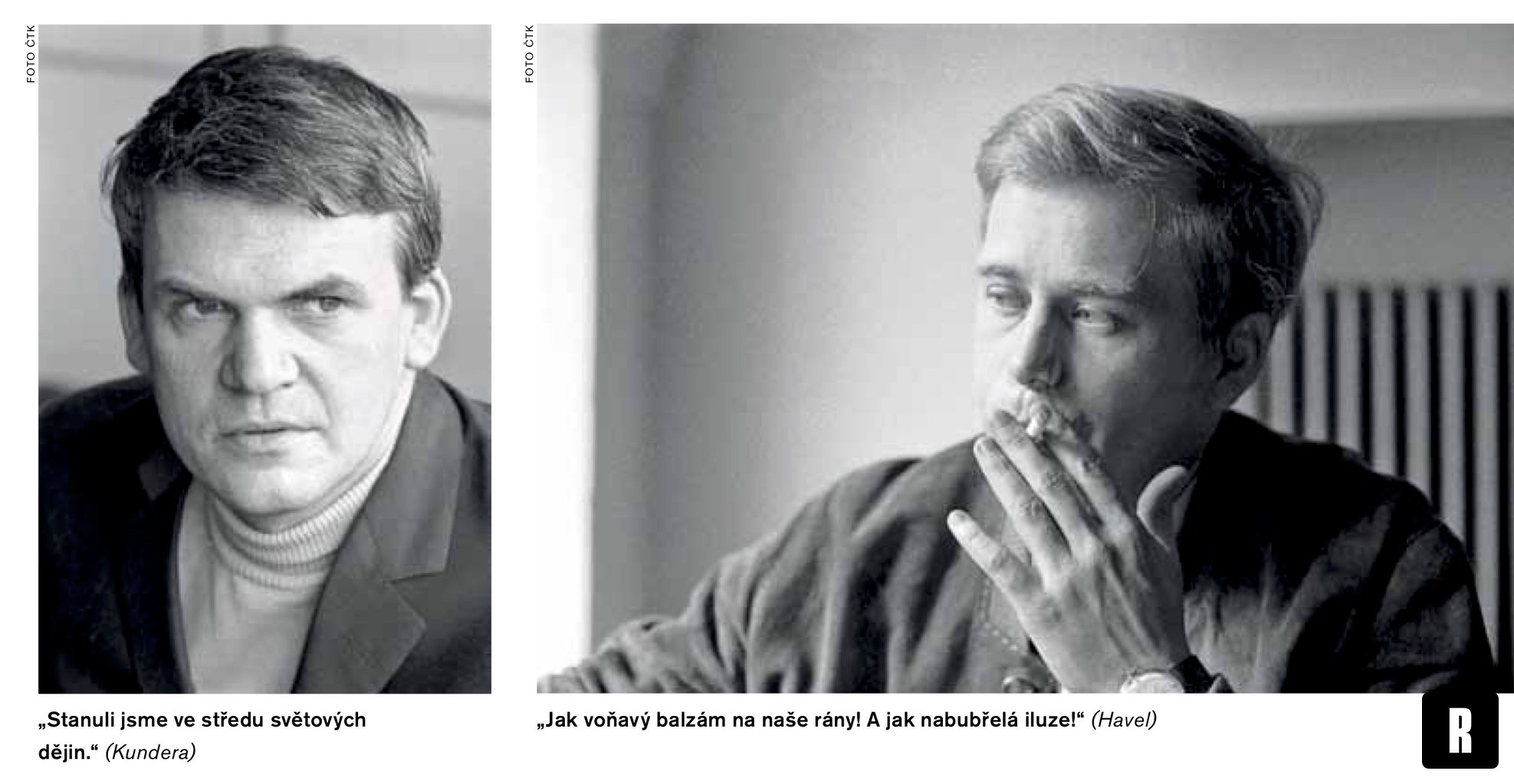 Český úděl: Kundera, nebo Havel? • RESPEKT